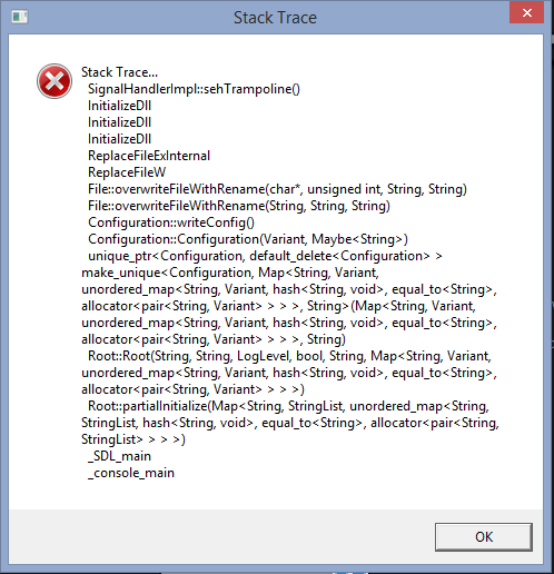 Closed - ACCESS VIOLATION after update | Page 6 | Chucklefish Forums