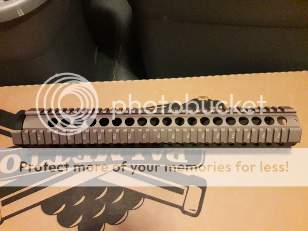 WTS: Midwest Industries T series FDE 15" quad rail - AR15.COM